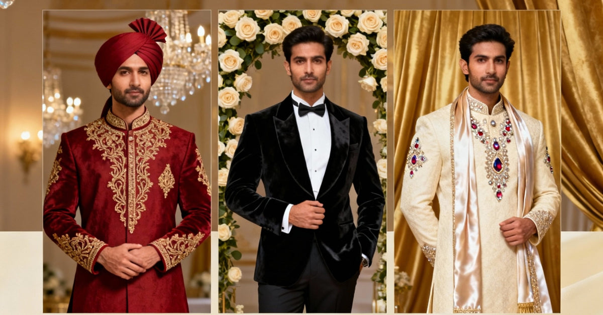 Top Groom Outfit Trends for 2025: The Rajwada